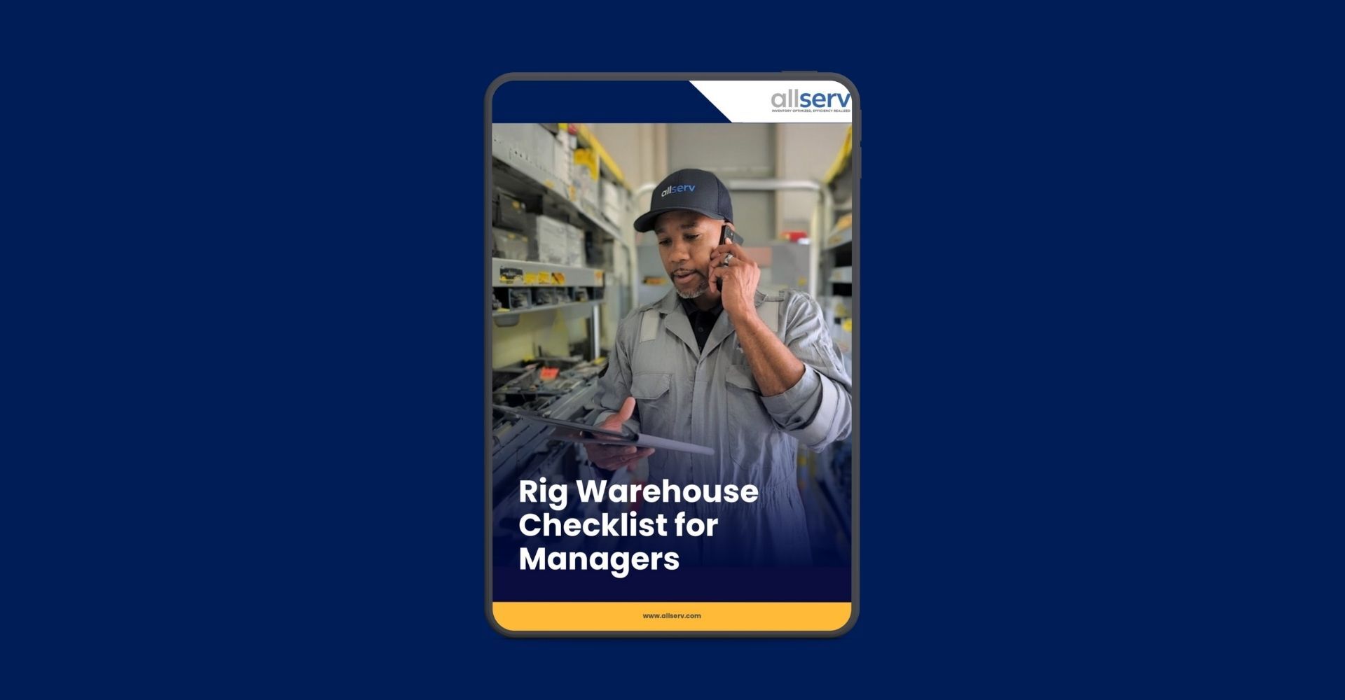 ALLSERV Rig Warehouse Checklist Managers